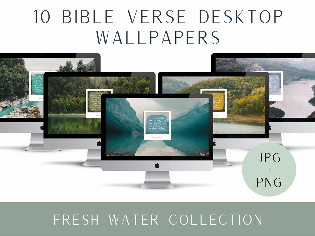 Desktop Wallpaper Bundle, Bible Verse Desktop Wallpaper, MacBook ...