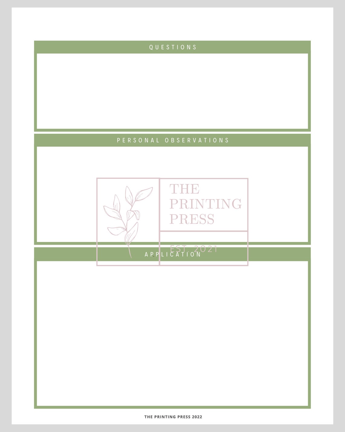 Book of the Bible Study Template, Bible Study Tools, Minimalist Bible ...