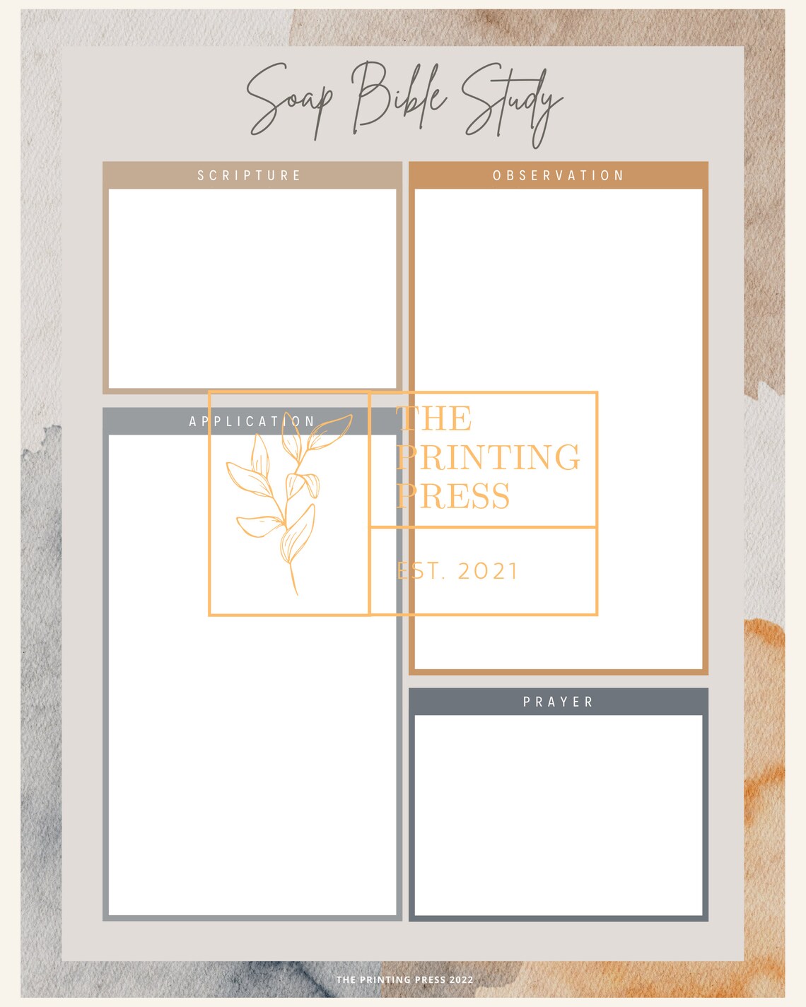 Everyday Bible Study Bundle Digital Sermon Notes Printable - Etsy