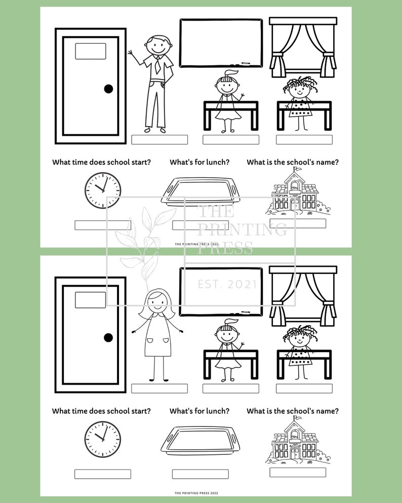 Classroom Role-play Printable, Art Therapy Worksheet, Play Therapy ...
