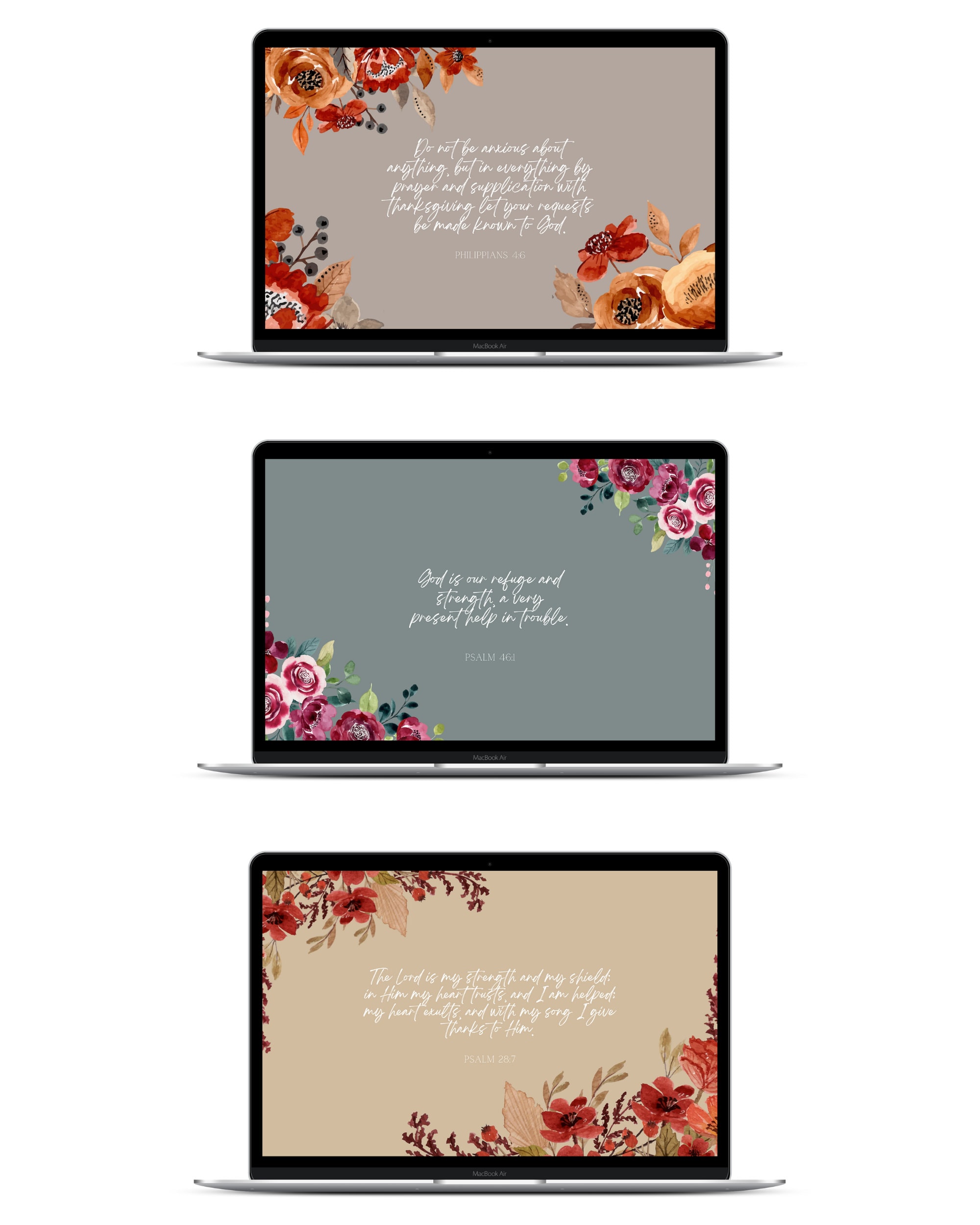 Desktop Wallpaper Bundle, Bible Verse Desktop, Christian Desktop ...
