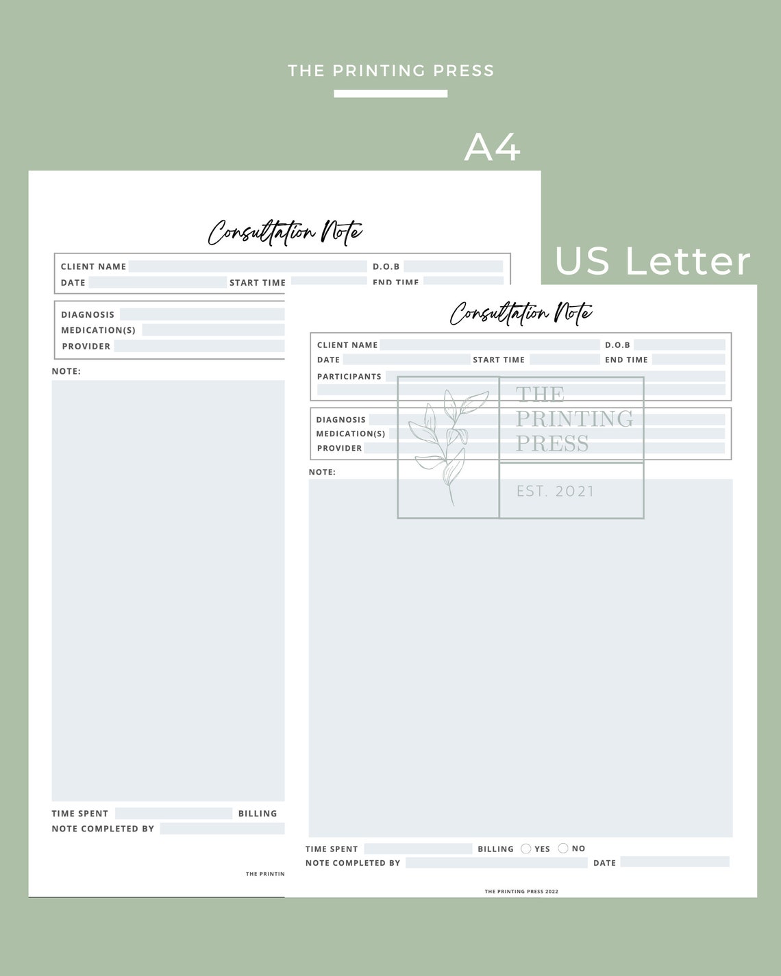 Missed Appointment Note Template, Fillable & Printable (PDF Download ...