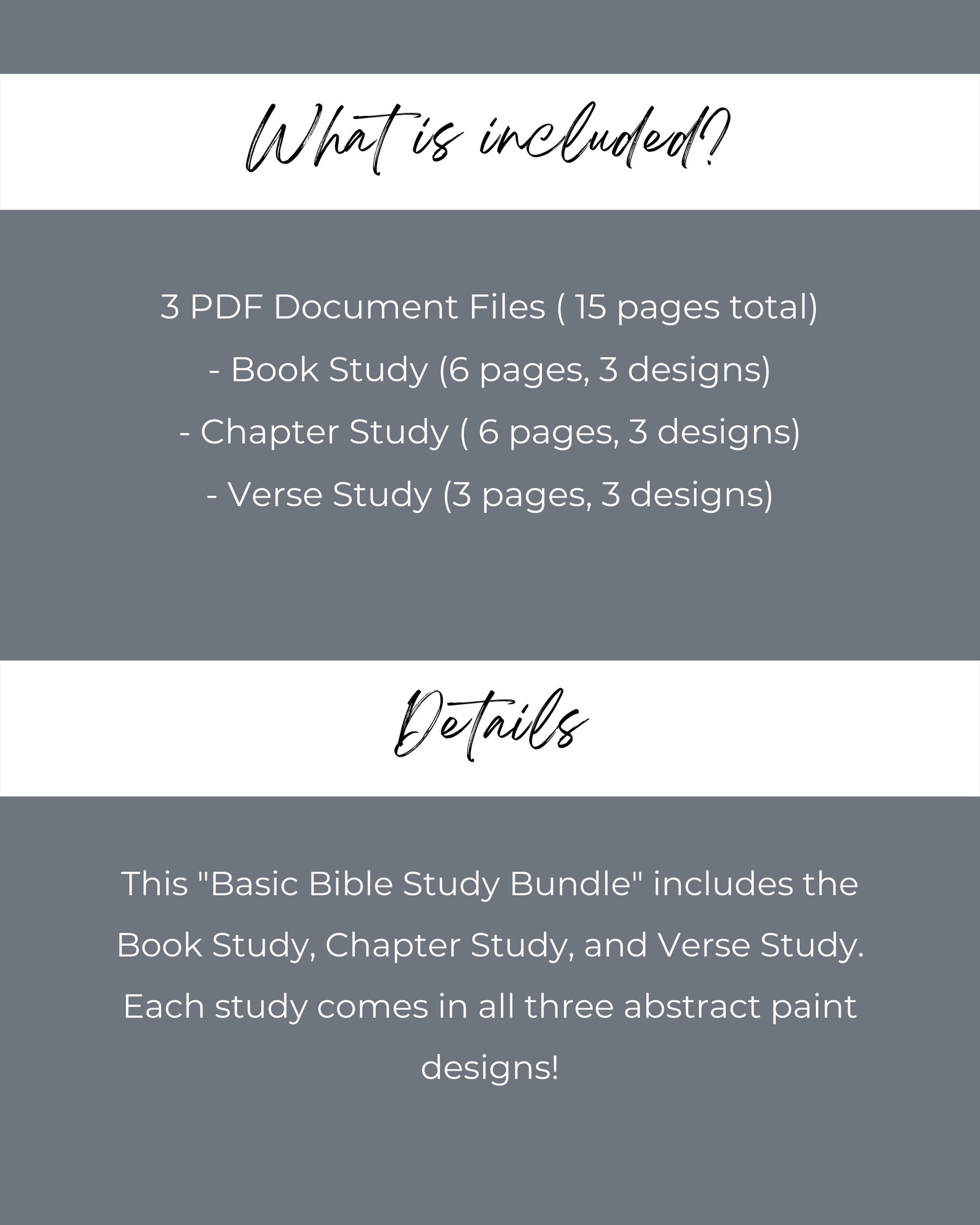 Basic Bible Study Bundle | Bible Book, Chapter, & Verse Studies ...