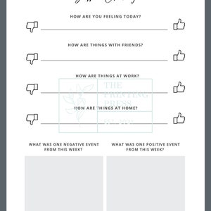 Therapy Session Check In, Therapy Tools, Mental Health Printable ...