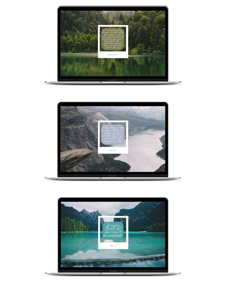 Desktop Wallpaper Bundle, Bible Verse Desktop Wallpaper, MacBook ...