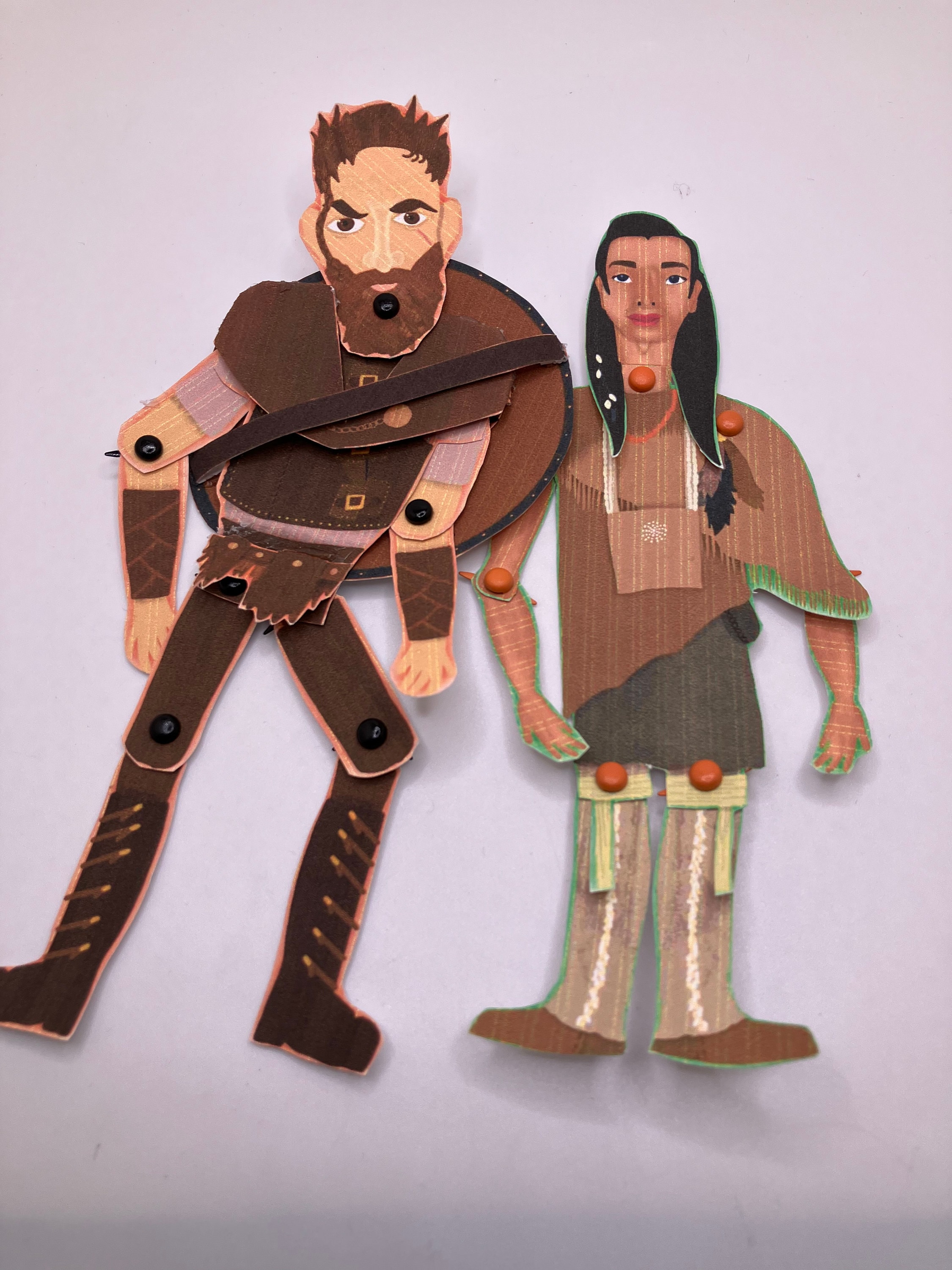 DIY Articulated Paper Doll Ghosts From ghosts 1:12 Scale - Etsy