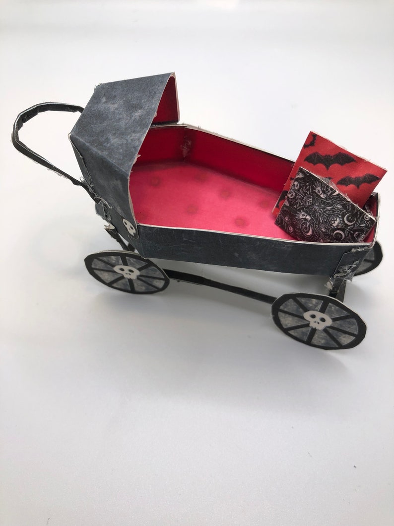 DIY Coffin Pram Victorian Style Stroller for the Gothic 1:12 - Etsy