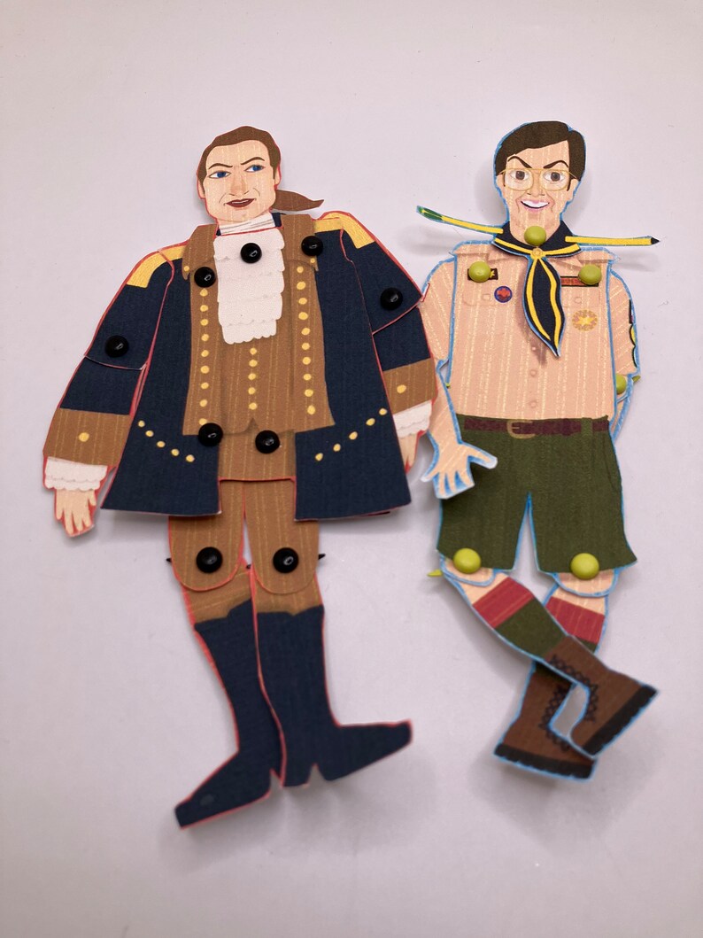 DIY Articulated Paper Doll Ghosts From ghosts 1:12 Scale - Etsy