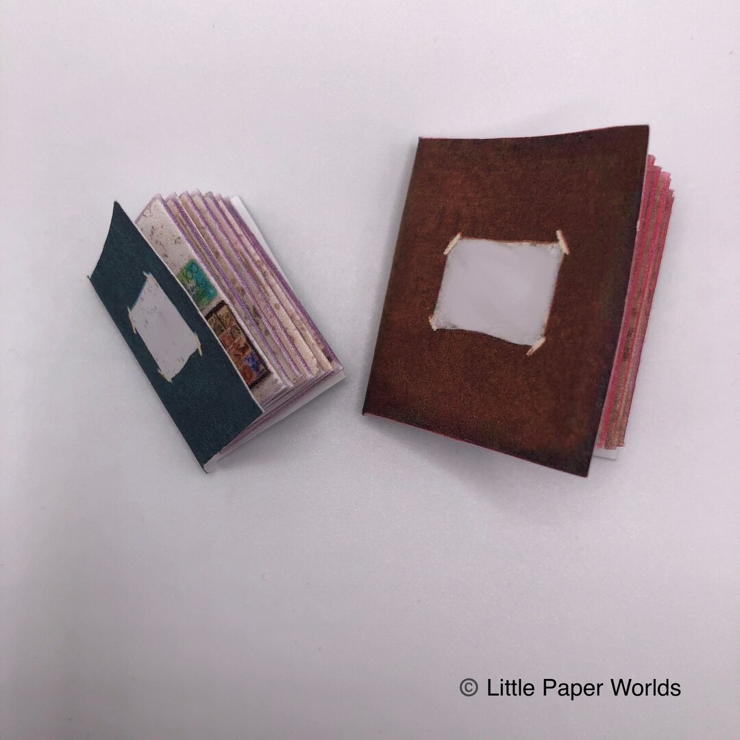 Printable Dollhouse Vintage Memorabilia and Family Photo Albums for 1: ...