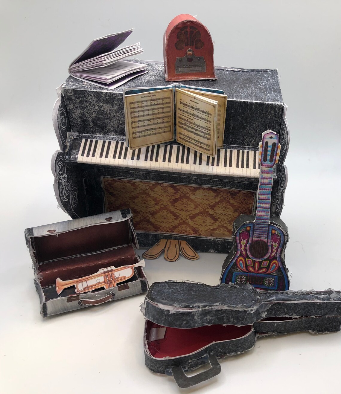 DIY Dollhouse Musical Instruments for 1:12 Scale Essential | Etsy