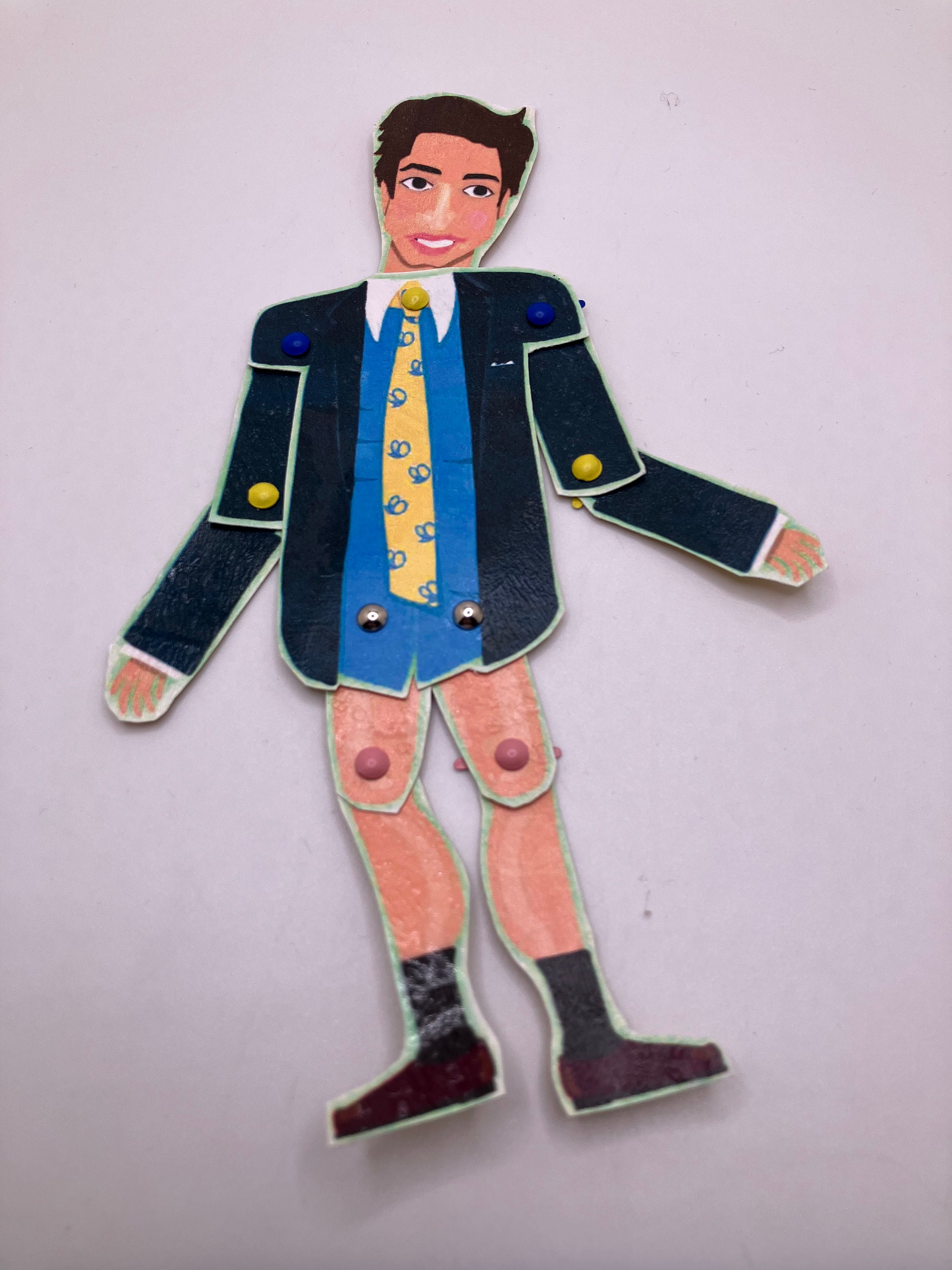 DIY Articulated Paper Doll Ghosts From ghosts 1:12 Scale - Etsy