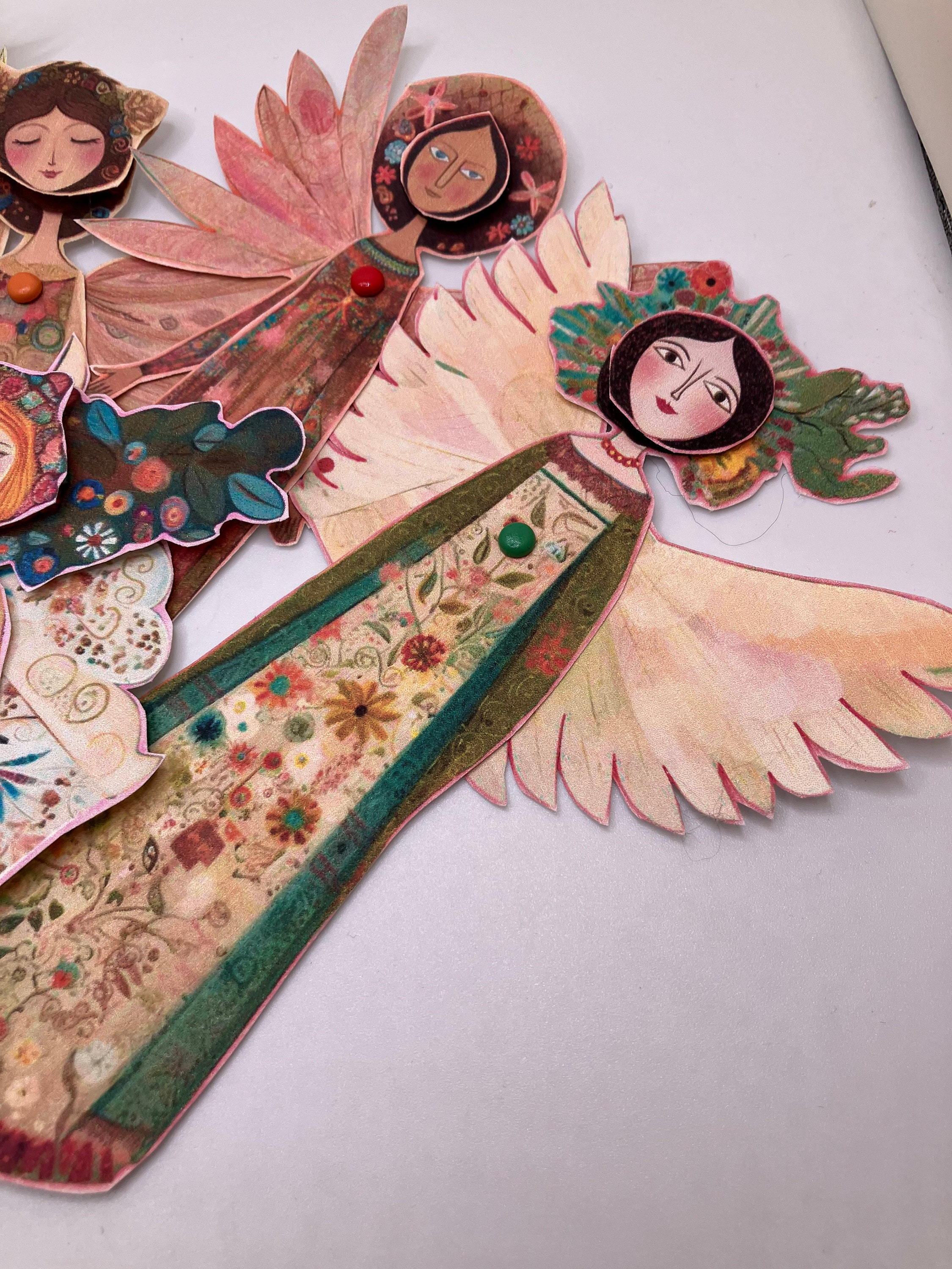 The Celestials 1:12 Scale Articulated Art Dolls of 7 Angels - Etsy Canada