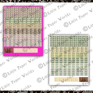 Dollhouse Miniature USD Money Printable Digital Download for 1:12 Scale ...