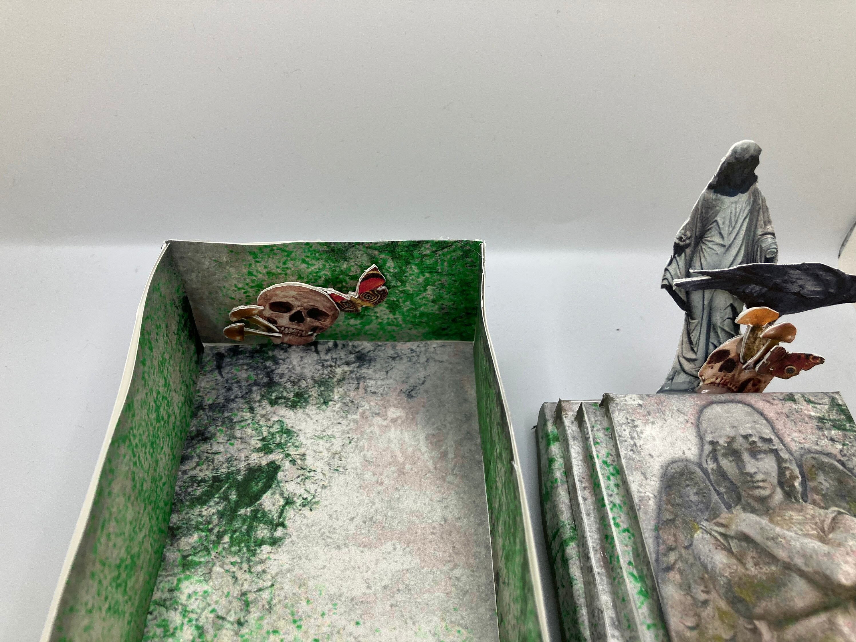Fancy Dollhouse Caskets for Halloween and Gothic Diorama in - Etsy