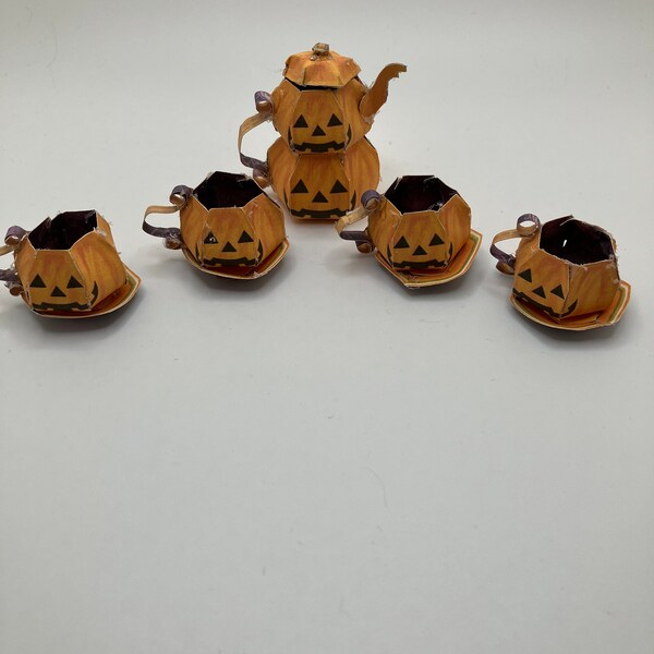 Halloween Tea Set - Etsy