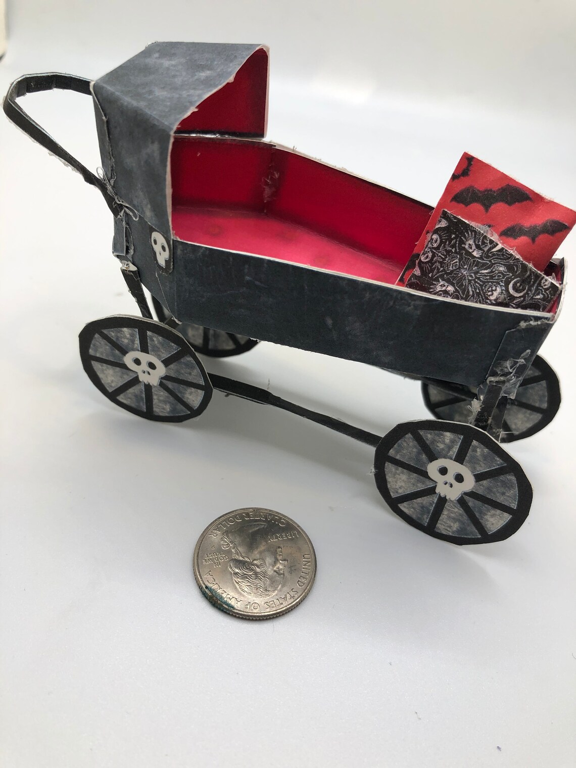 DIY Coffin Pram Victorian Style Stroller for the Gothic 1:12 - Etsy
