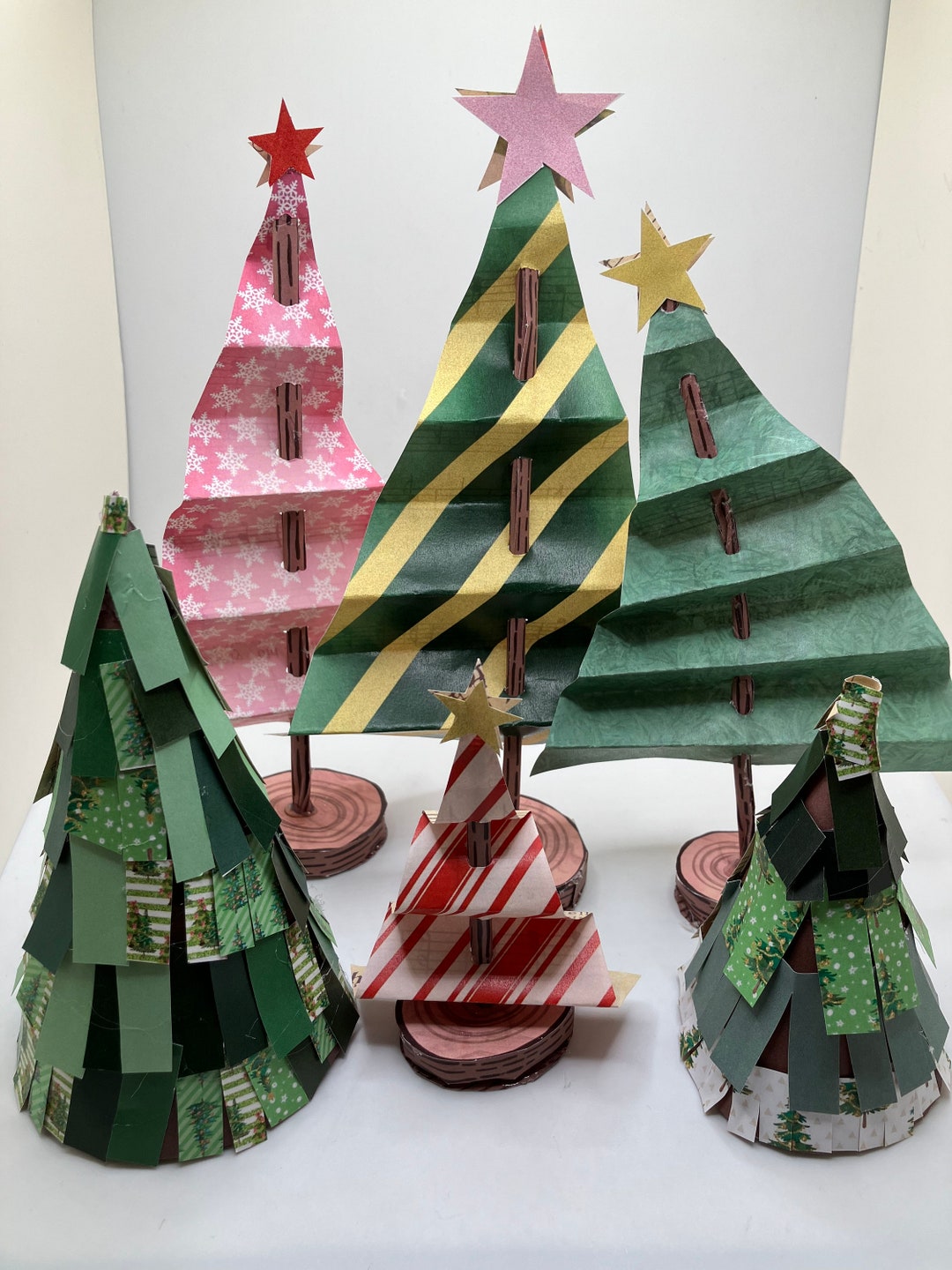 DIY Christmas Tree Assortment for 1:12 Scale Dollhouse - Etsy