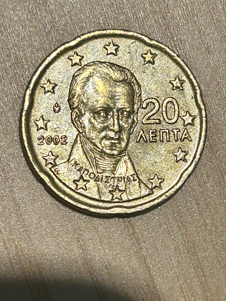 20 Cent Greece 2002 - Etsy