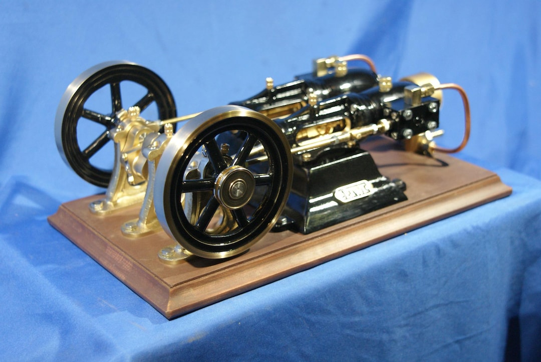 Steam Engine - Two-cylinder Type - PSE - Etsy
