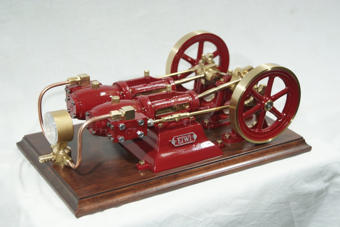 Steam Engine Two-cylinder Type PSE - Etsy
