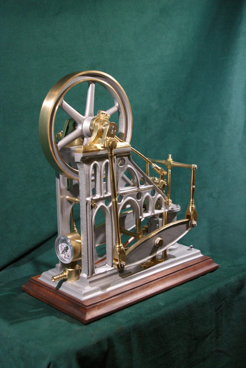 Steam Engine - Double Beam "gothic" - PSE - Etsy
