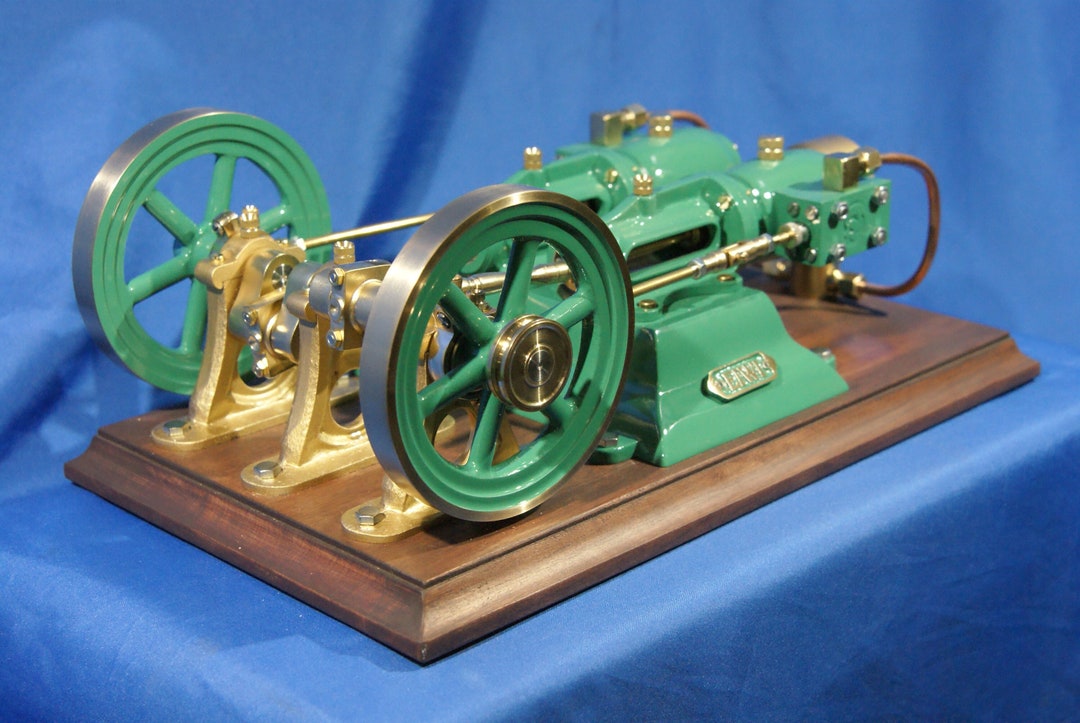 Steam Engine Two-cylinder Type PSE - Etsy