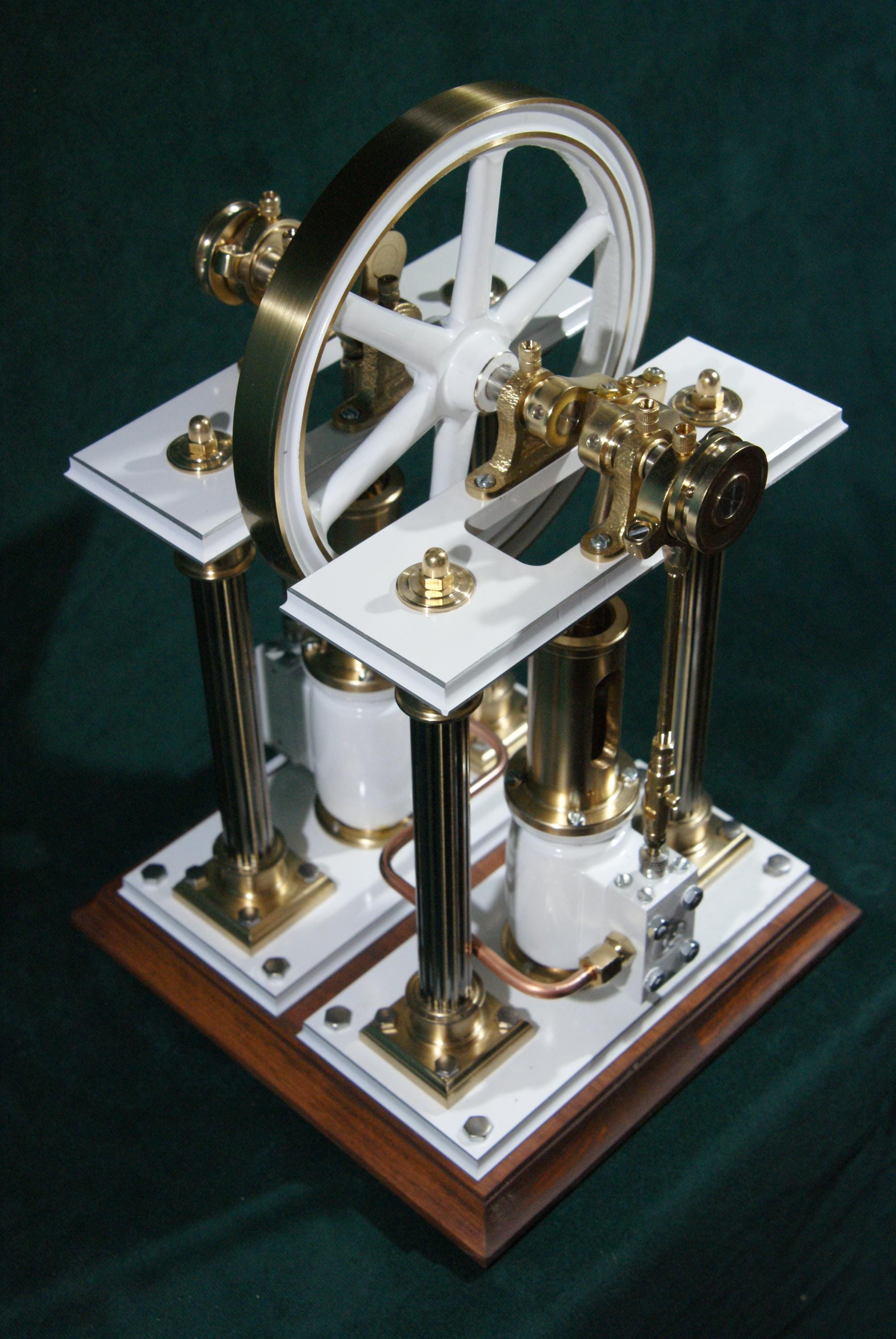 PSE Large Vertical TWIN CYLINDER Steam Engine - Etsy