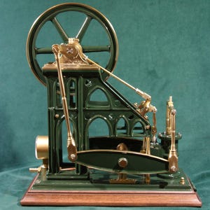 Steam Engine - Double Beam "gothic" - PSE - Etsy