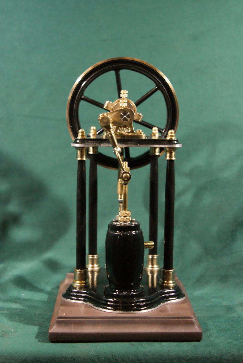 Vertical Model of a Steam Engine - PSE - Etsy