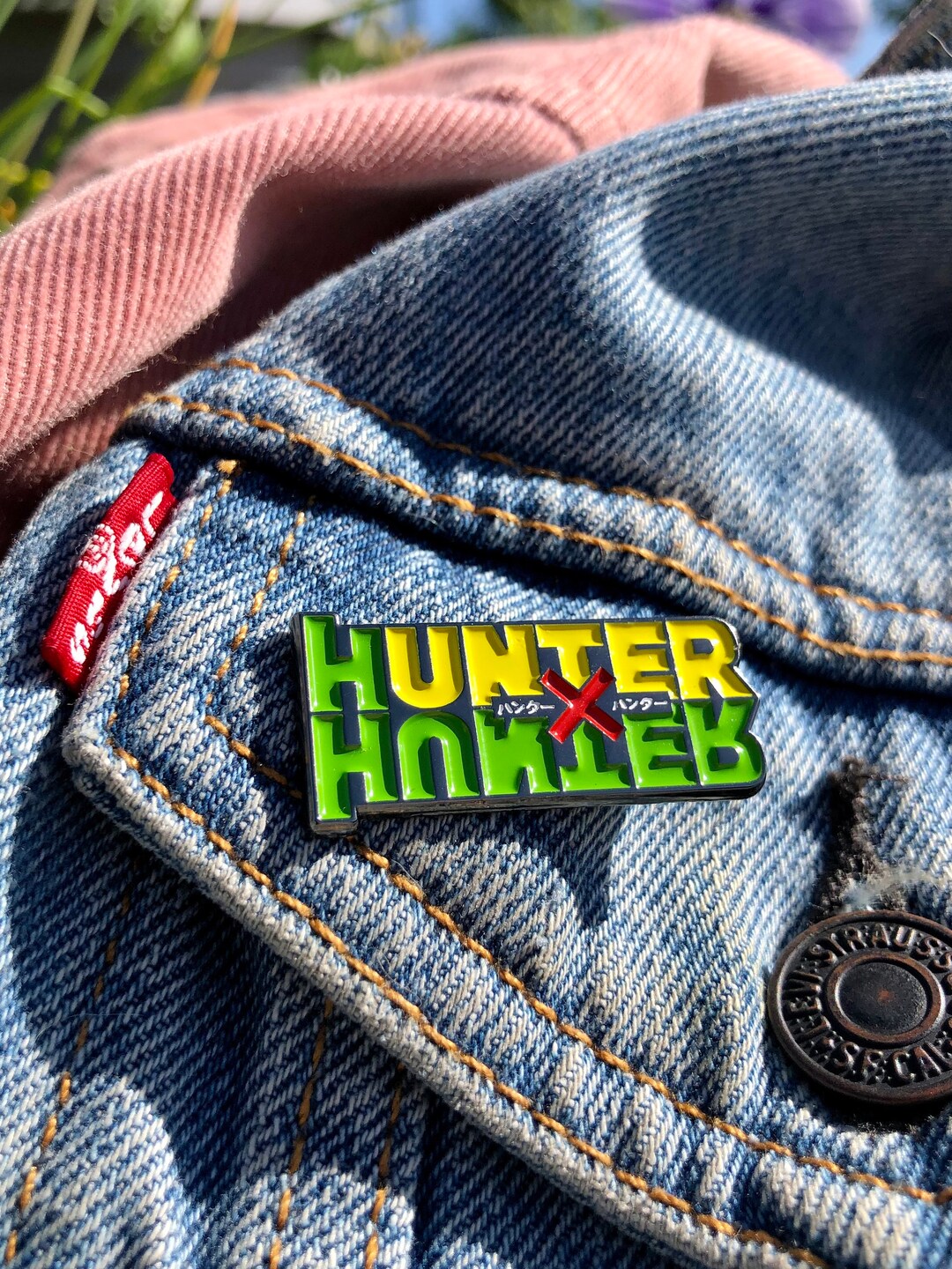 Enamel Pin Badge Hunter X Hunter Logo Fast UK Postage - Etsy
