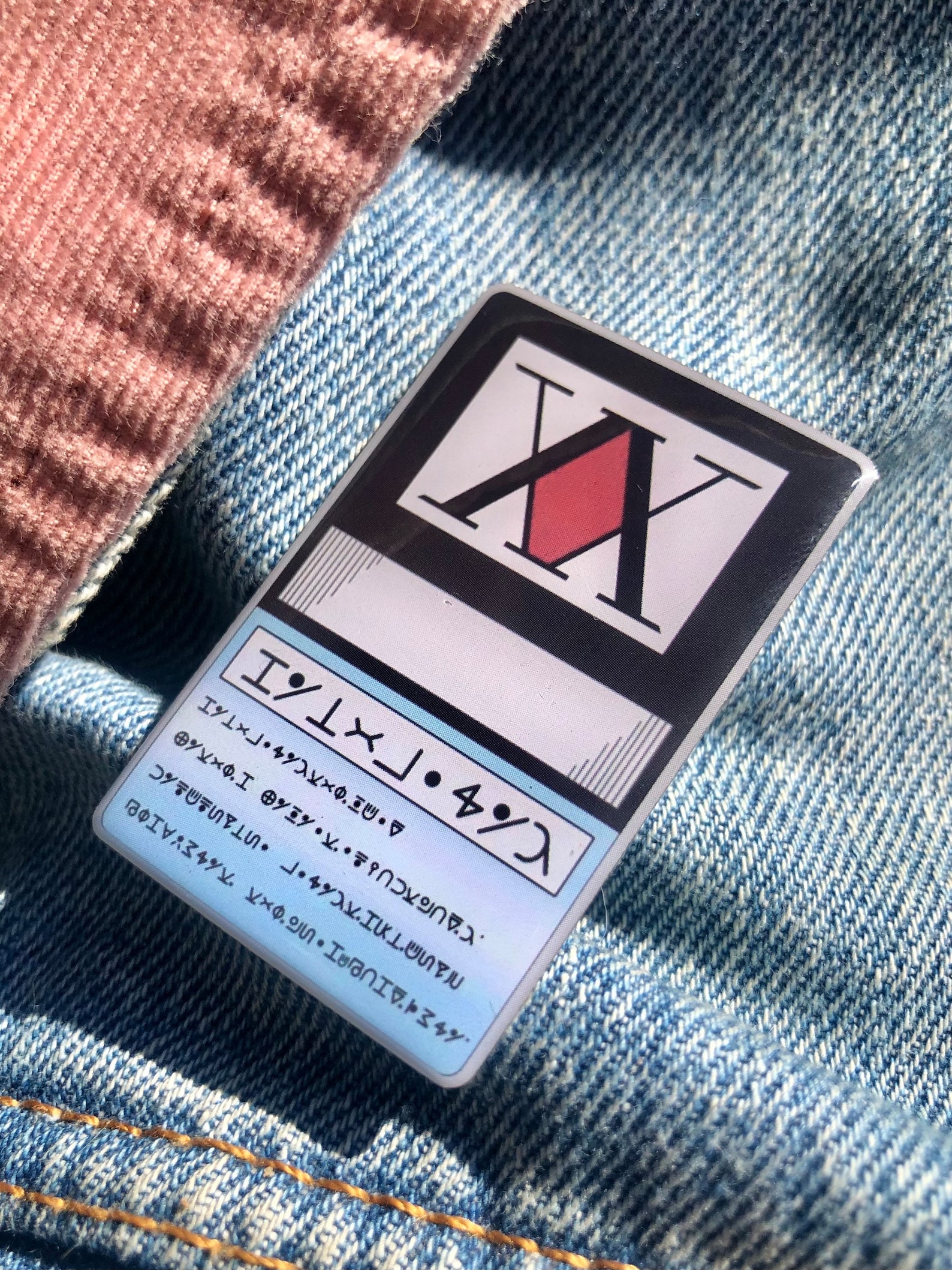 Hunter X Hunter License Inspired Pin Badge Fast Uk - Etsy