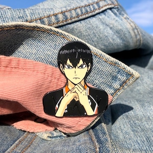 Haikyuu!! | Enamel Pin | Tobio Kagyama | Manga Anime Gift | Fast Uk ...