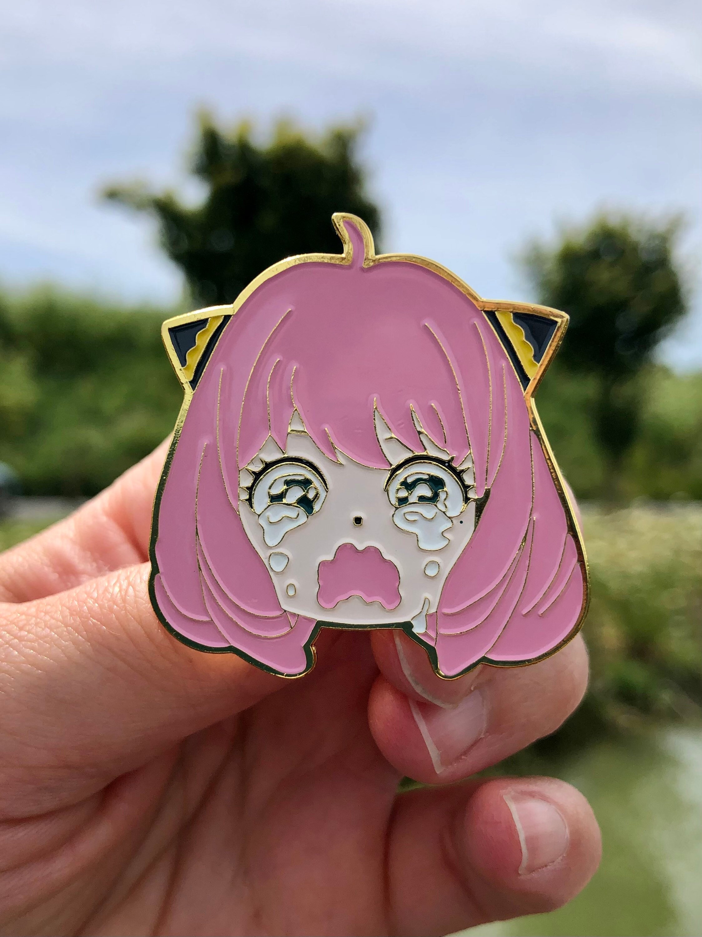 Spy X Family Anya Forger Enamel Pin Badge Fast Uk - Etsy UK