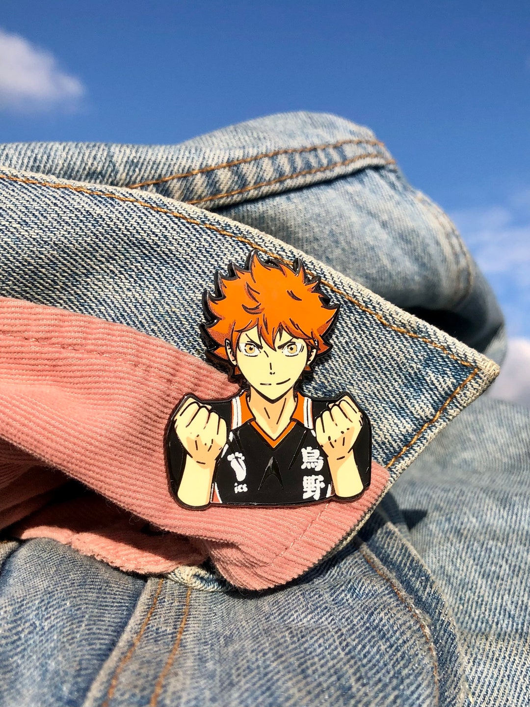 Haikyuu!! | Enamel Pin Badge | Shoyo Hinata | Anime Manga Gift | Fast ...