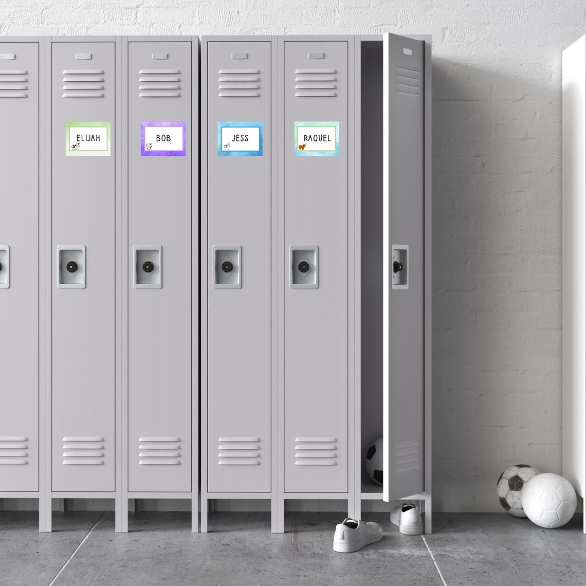 Cows Classroom Name Tag Bundle: Canva Editable Classroom Printable Name ...