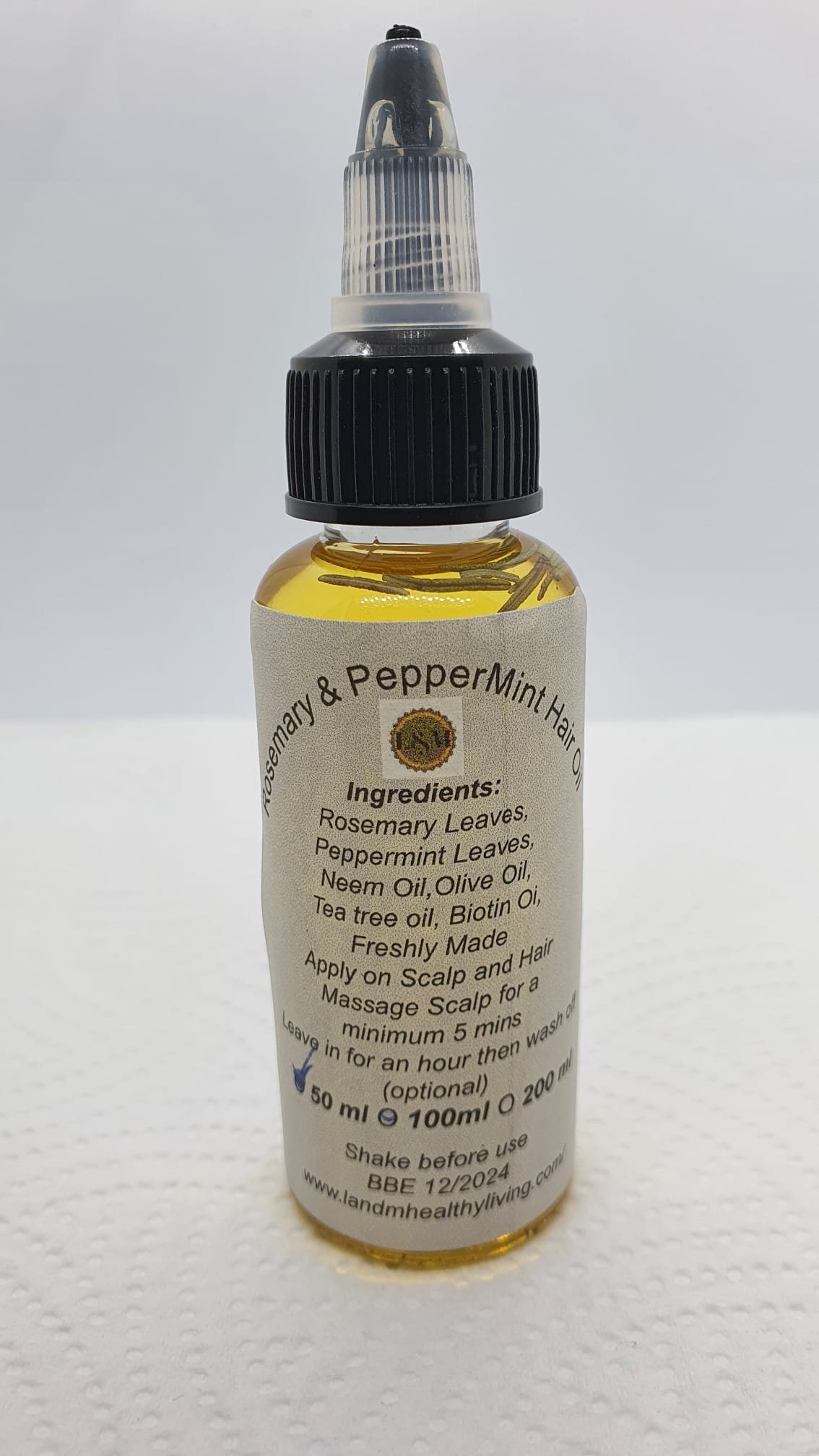 Rosemary and Peppermint Hair Oil & Moisturiser Combo Pack to - Etsy