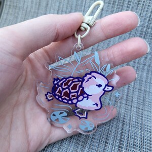 Turtle Duck Rainbow Acrylic Keychain 2.5 - Etsy