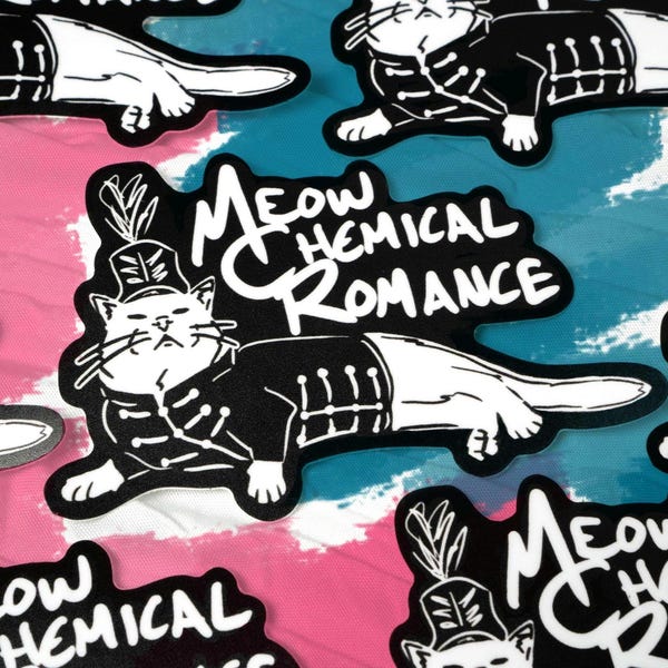 Emo Cat - Etsy