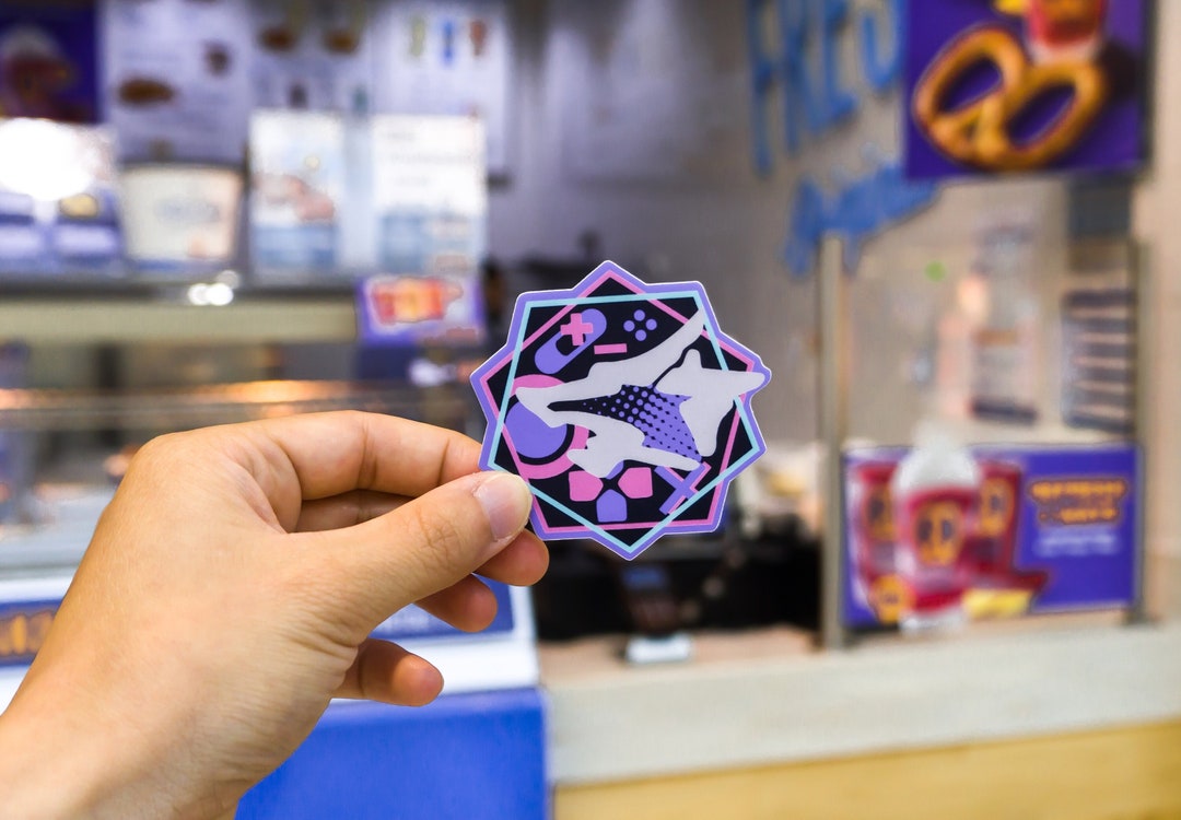 Silver Wolf Star Rail Vinyl Sticker - Etsy