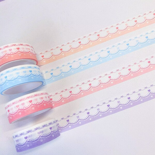 Lace Washi Tape - Etsy