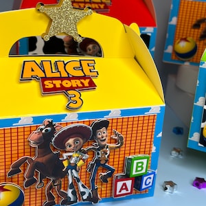 Toy Story | Gable Box | Goodie Box | Custom Party Decor - Etsy