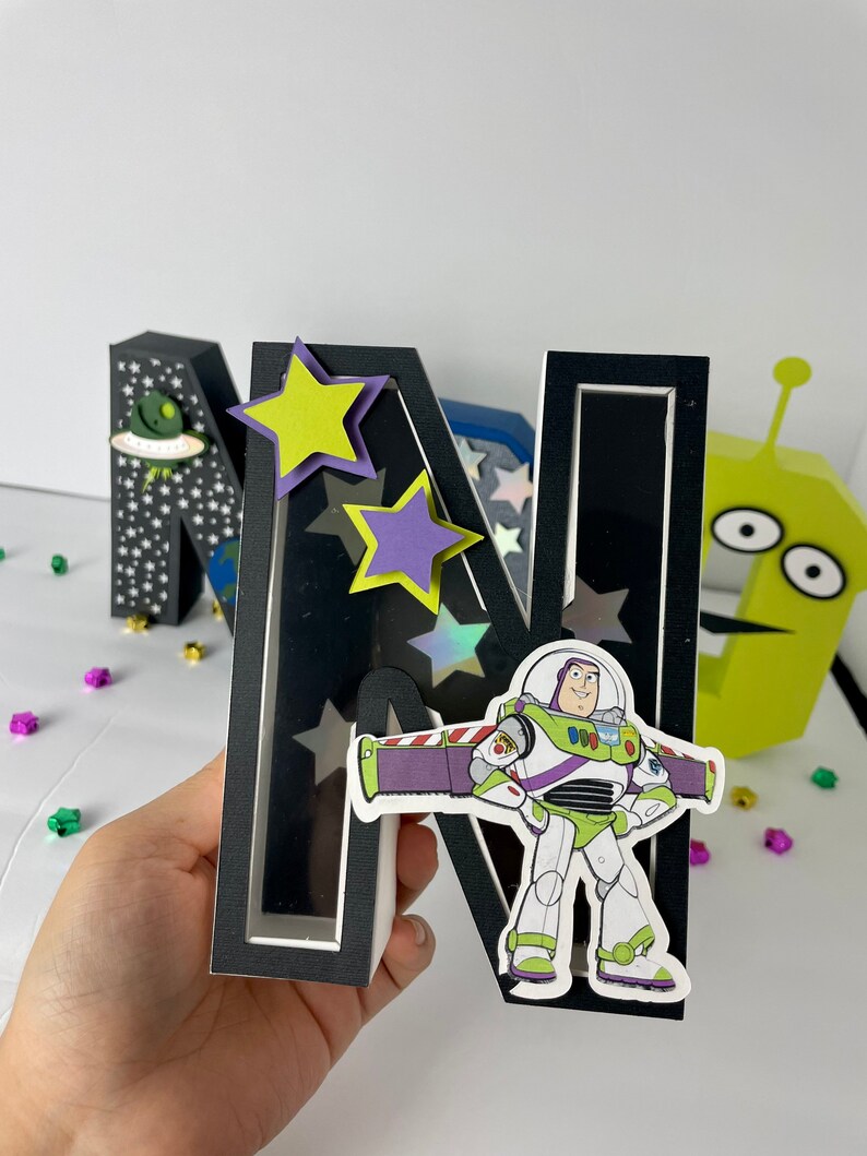Buzzlight Year Inspired 3D Letters - Etsy