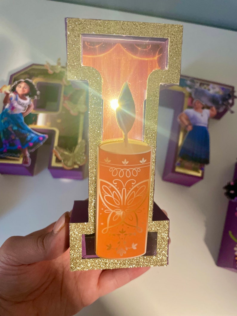 Encanto Inspired 3D Letters Encanto Birthday Decor - Etsy