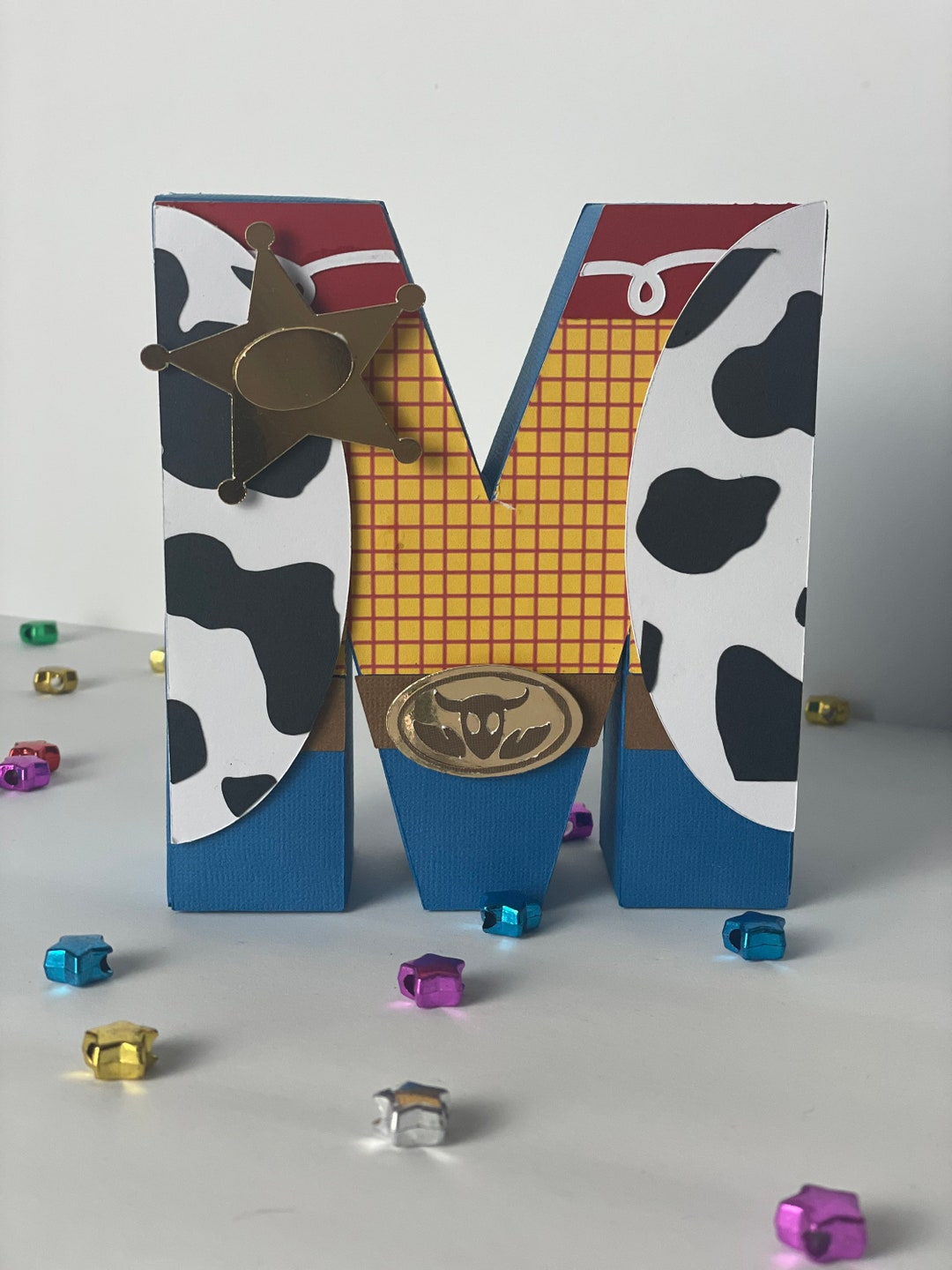 Toy Story Inspired 3D Letters Toy Story Birthday Party Toy Story ...