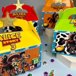 Toy Story Gable Box Goodie Box Custom Party Decor Etsy
