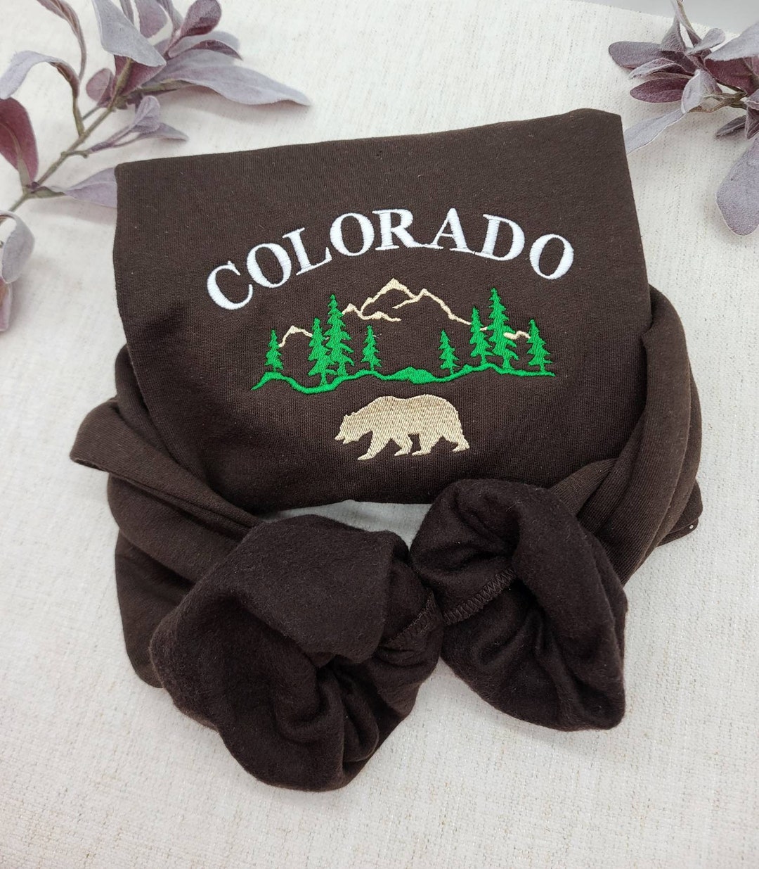 Colorado Embroidered Sweatshirt/ Colorado Plovertrendy - Etsy