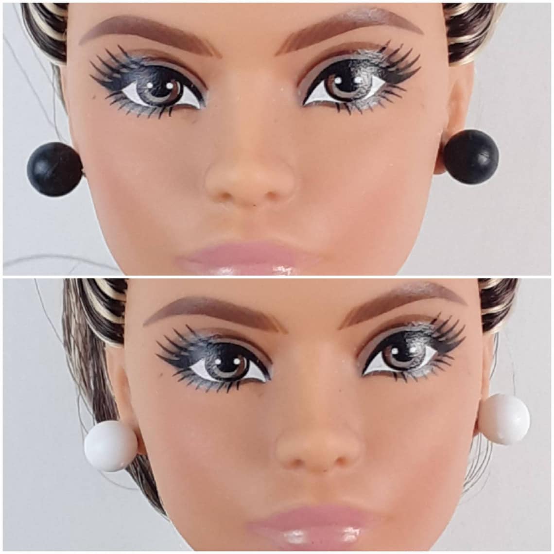 Stud Earrings for Barbie Doll | Etsy