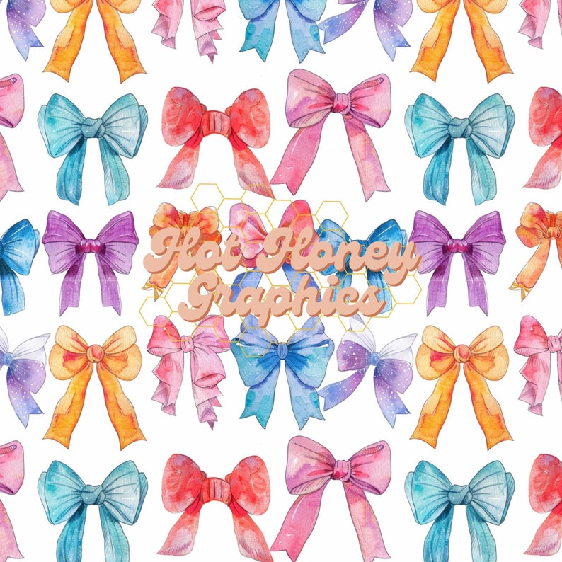 Coquette Seamless Pattern, Bow Seamless Pattern, Coquette Aesthetic ...