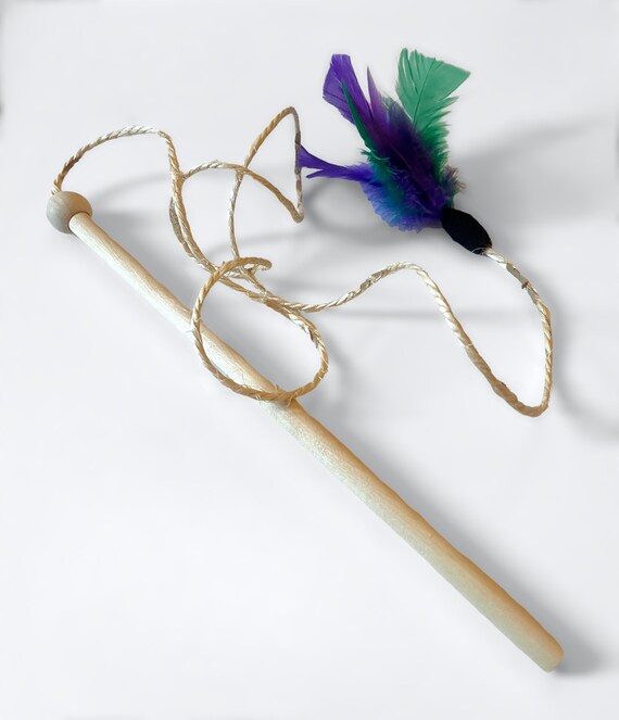 Twirling Cat Teaser / Cat Toy - Etsy