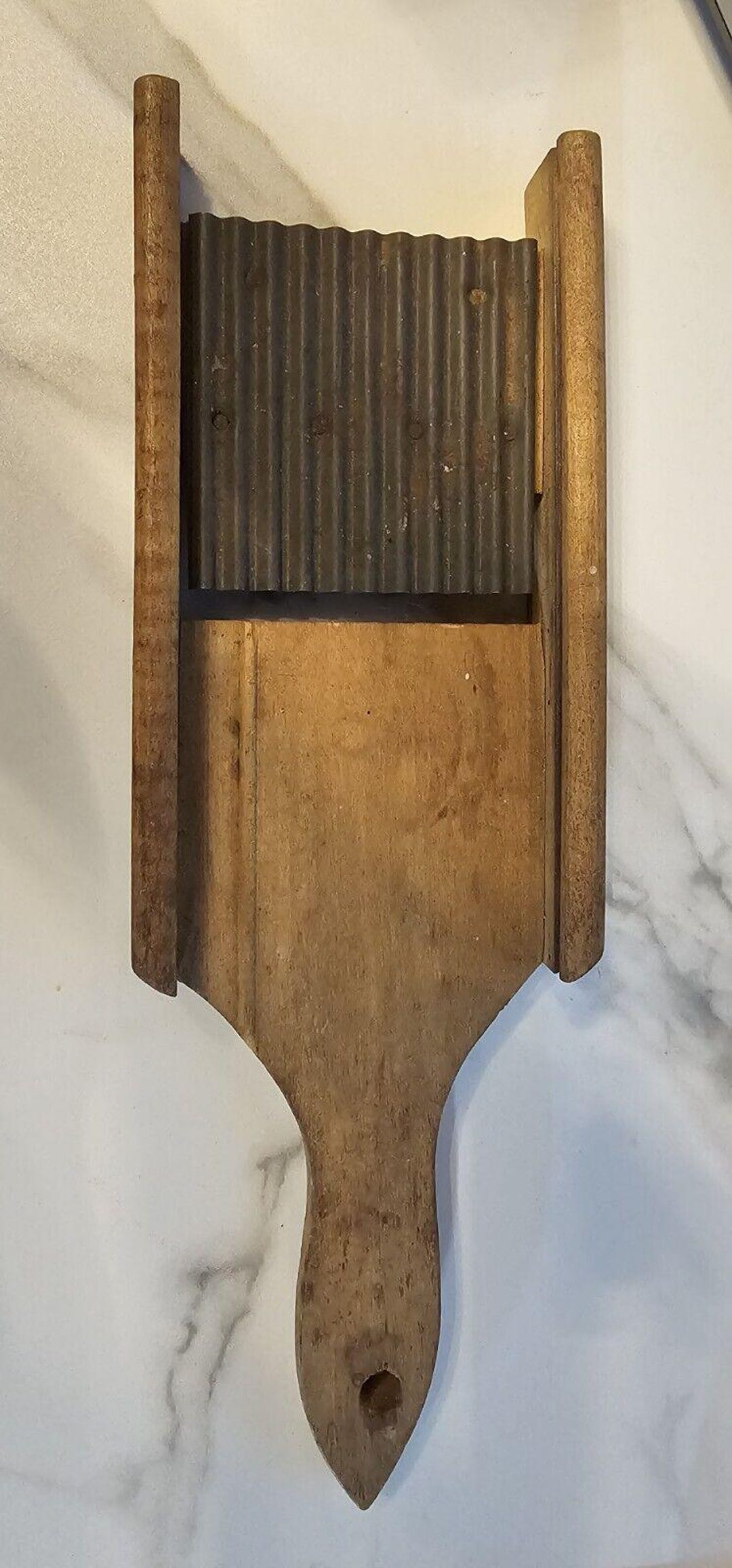 Vintage Primitive Wooden Vegetable Hand Held Kraut Cabbage Cutter 1900 ...